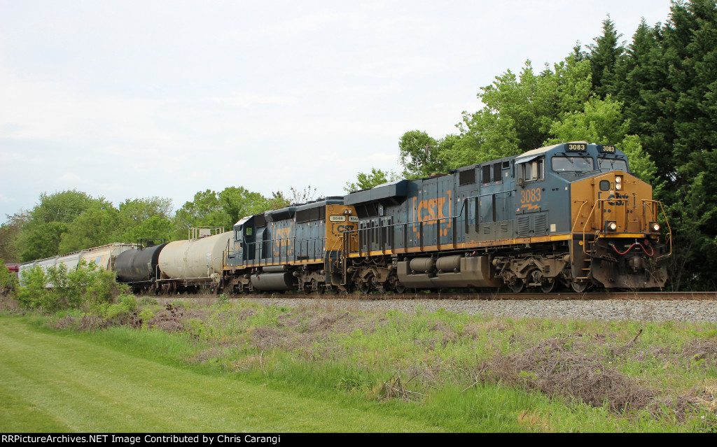 CSXT 3083 & 8849 on Q410-15